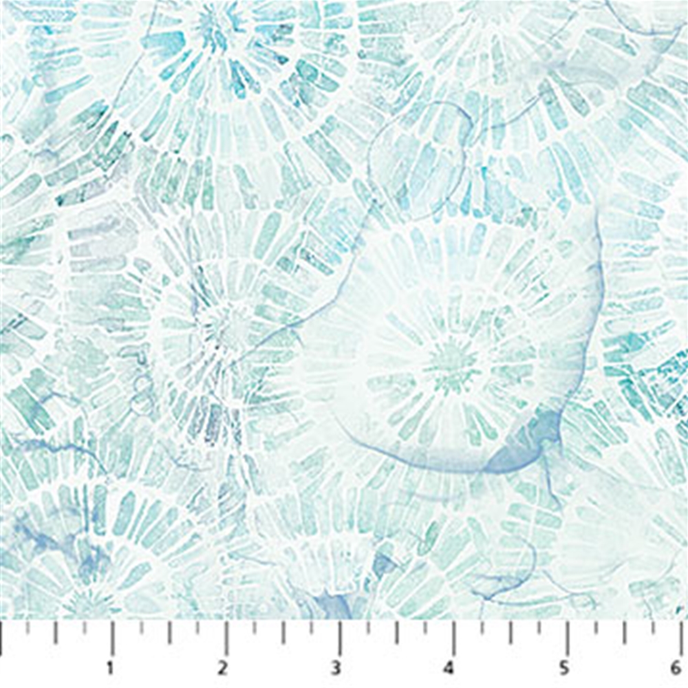All Things Sew - SEA BREEZE PALE BLUE SAND DOLLARS